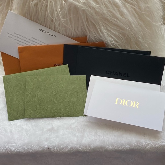 CHANEL | Office | Authentic Envelopes Chanel Louis Vuitton Gucci And ...